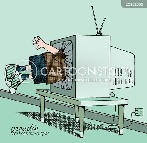 Media Exposure Cartoons and Comics - funny pictures from CartoonStock
