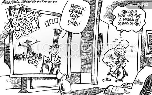 Closing The Deal Cartoons and Comics - funny pictures from CartoonStock