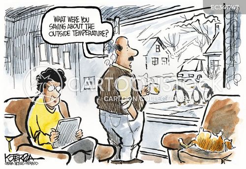 Outside Temperature Cartoons and Comics - funny pictures from CartoonStock
