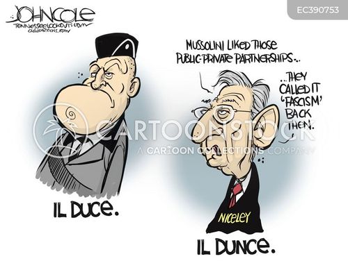 Mussolini Cartoons and Comics - funny pictures from CartoonStock