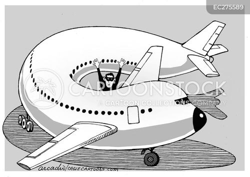Trapped Passenger Cartoons and Comics - funny pictures from CartoonStock