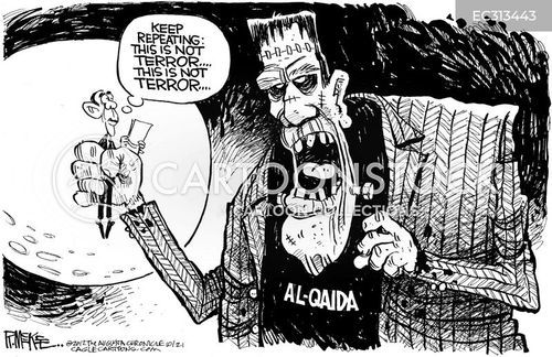 Al-qaida Plot Cartoons and Comics - funny pictures from CartoonStock