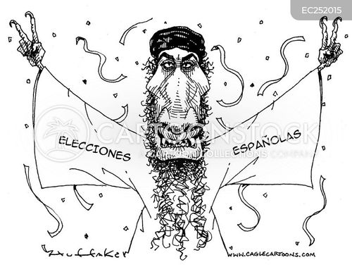 Spanish Voters Cartoons and Comics - funny pictures from CartoonStock
