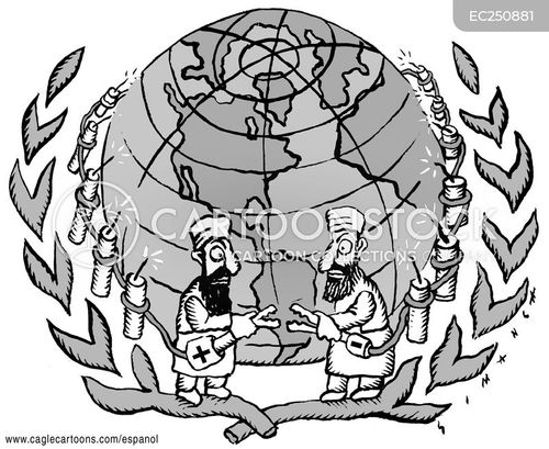 Global Cooperation Cartoons and Comics - funny pictures from CartoonStock