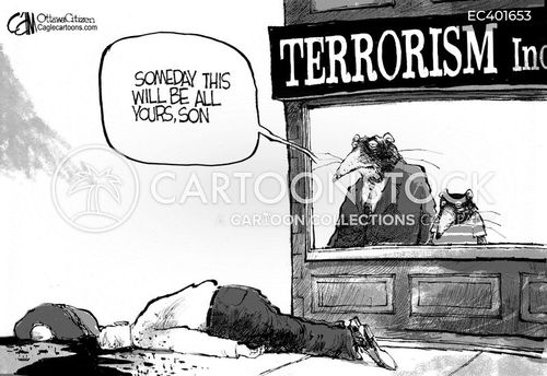 Terroris Cartoons and Comics - funny pictures from CartoonStock