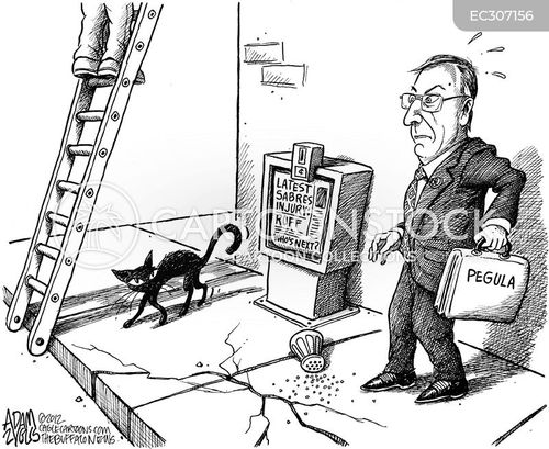 Bad Luck Cartoons and Comics - funny pictures from CartoonStock