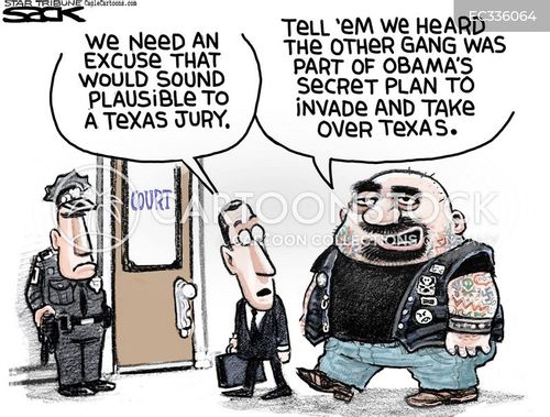 Biker Gang Cartoons and Comics - funny pictures from CartoonStock