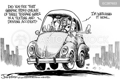 Responsible Driving Cartoons and Comics - funny pictures from CartoonStock