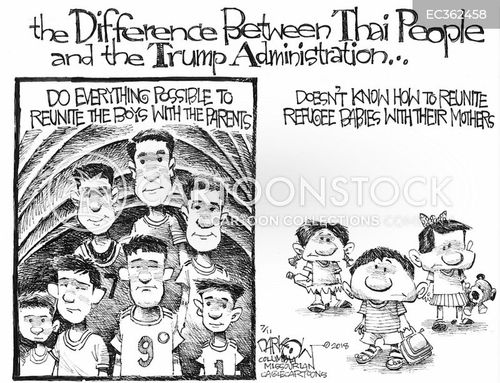 Thai Rescue Cartoons and Comics - funny pictures from CartoonStock