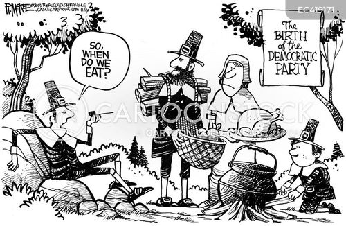 Political-thanksgiving Cartoons and Comics - funny pictures from ...