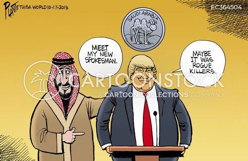 A Us-based Journalist And Critic Of The Saudi Royal Family Cartoons and ...