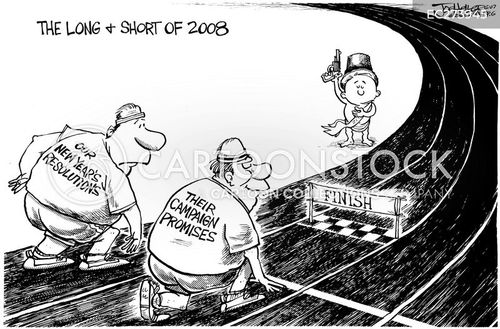 2008 Promises Cartoons and Comics - funny pictures from CartoonStock