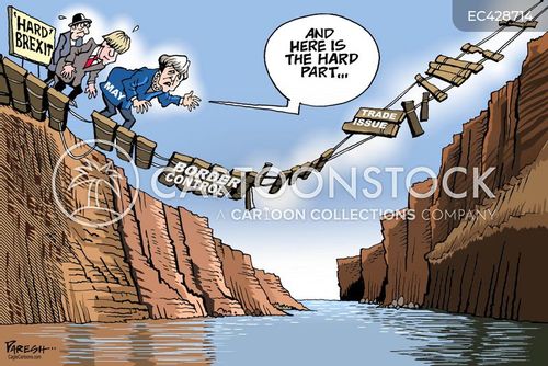Irish Border Issue Cartoons and Comics - funny pictures from CartoonStock