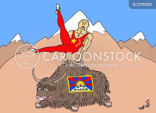 Tibetan People Cartoons and Comics - funny pictures from CartoonStock