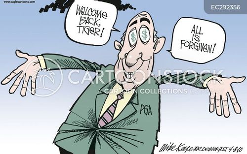 Golfing Comeback Cartoons And Comics Funny Pictures From Cartoonstock