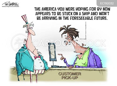 American Ideal Cartoons and Comics - funny pictures from CartoonStock