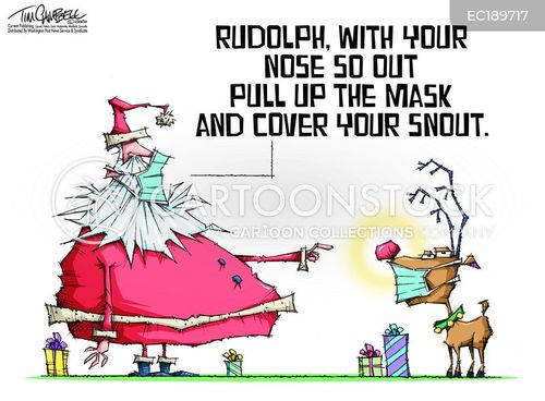 Nose Covering Cartoons and Comics - funny pictures from CartoonStock