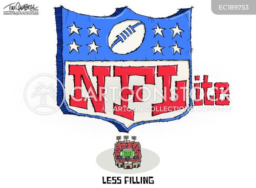 Stadium Half Empty Cartoons and Comics - funny pictures from CartoonStock