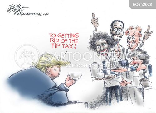 Tipflation Cartoons and Comics - funny pictures from CartoonStock