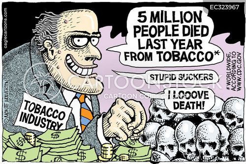 Tobacco Epidemic Cartoons and Comics - funny pictures from CartoonStock