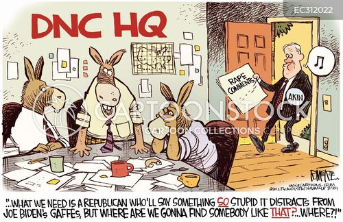 Joe Biden Gaffe Cartoons and Comics - funny pictures from CartoonStock