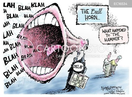 Bull-horn Cartoons and Comics - funny pictures from CartoonStock