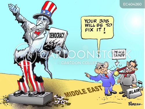 Peace Envoy Cartoons and Comics - funny pictures from CartoonStock