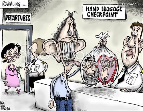 Security Protocol Cartoons and Comics - funny pictures from CartoonStock