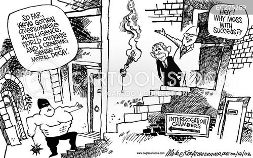 Ethics Of Torture Cartoons and Comics - funny pictures from CartoonStock