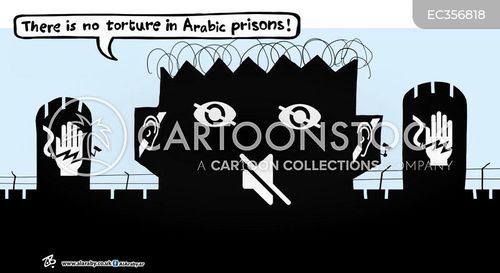 Tortured Prisoner Cartoons and Comics - funny pictures from CartoonStock