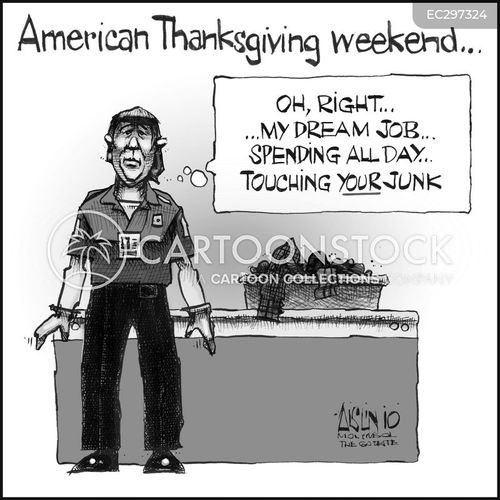 Bag Check Cartoons and Comics - funny pictures from CartoonStock