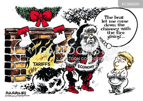 Trump's Tariffs Cartoons and Comics - funny pictures from CartoonStock