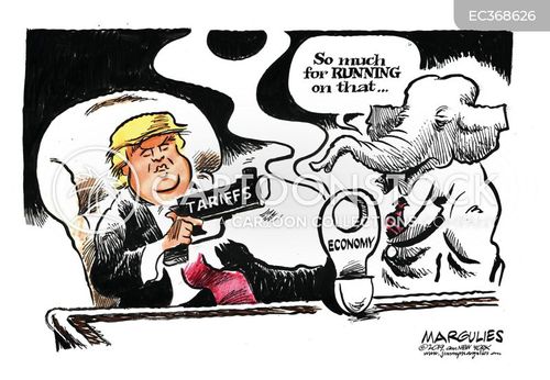 Trade War Cartoons and Comics - funny pictures from CartoonStock