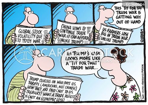 American Trade Cartoons and Comics - funny pictures from CartoonStock