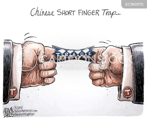 Finger Traps Cartoons and Comics - funny pictures from CartoonStock