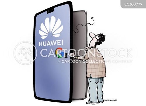 Huawei Network Cartoons and Comics - funny pictures from CartoonStock