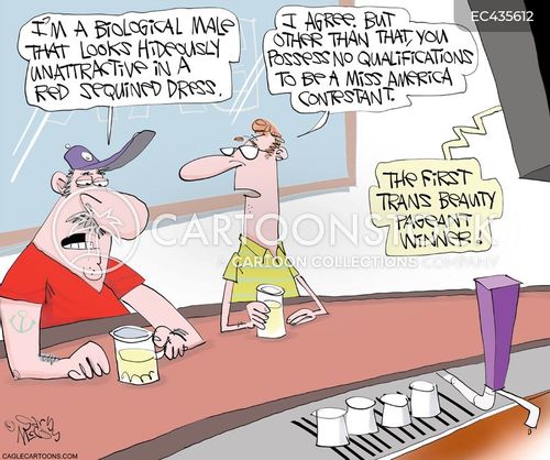 Transgender Woman Cartoons and Comics - funny pictures from CartoonStock