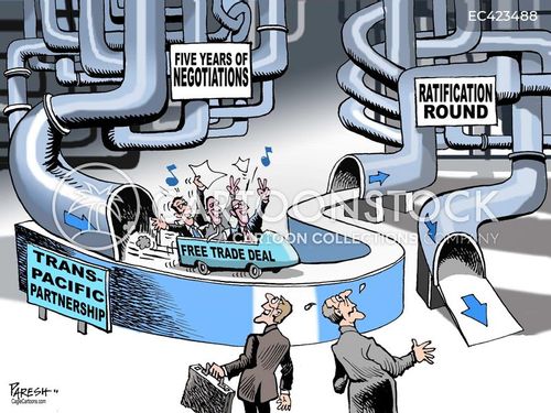 Trading Partners Cartoons and Comics - funny pictures from CartoonStock