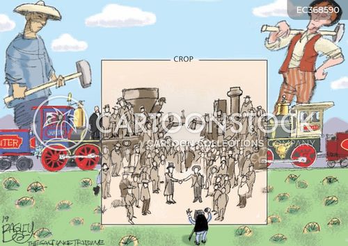 Western Expansion Cartoons and Comics - funny pictures from CartoonStock