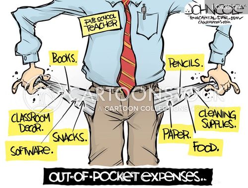 Classroom Expenses Cartoons and Comics - funny pictures from CartoonStock