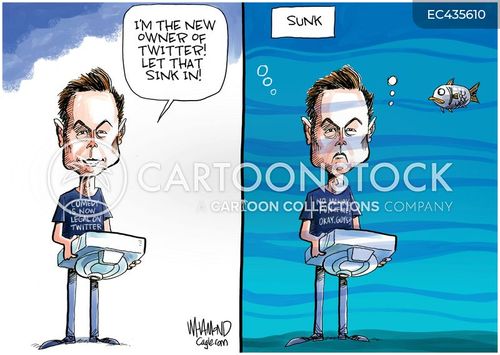 Musk Exposed Cartoons and Comics - funny pictures from CartoonStock