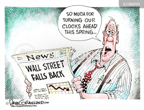 Stock Market Crash Political Cartoons
