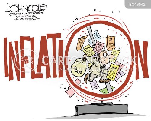 Inflation Projection Cartoons and Comics - funny pictures from CartoonStock