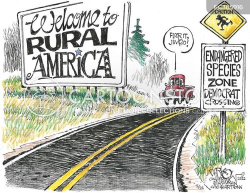 Rural Setting Cartoons and Comics - funny pictures from CartoonStock