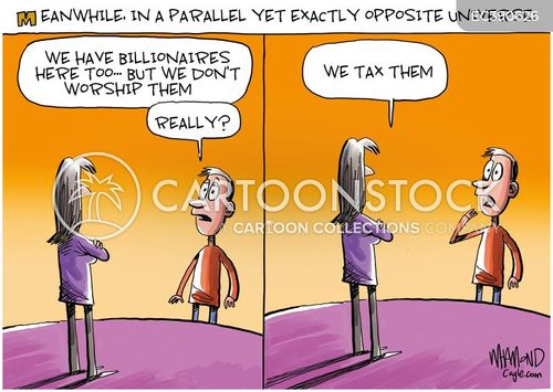 Wealth Tax Cartoons and Comics - funny pictures from CartoonStock
