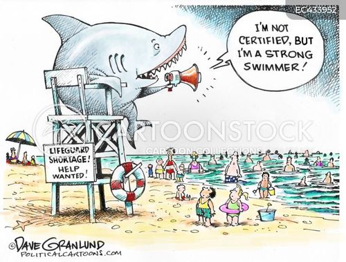 Ocean Safety Trends Cartoons and Comics - funny pictures from CartoonStock