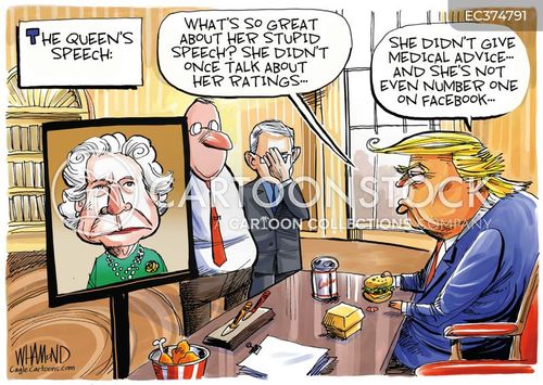 Queen's Speech Cartoons and Comics - funny pictures from CartoonStock