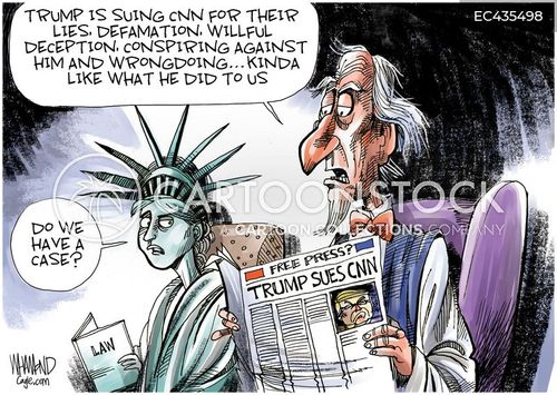 Vows Lawsuits Against Other Media Outlets Cartoons and Comics - funny ...