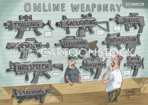 Doxing Cartoons and Comics - funny pictures from CartoonStock