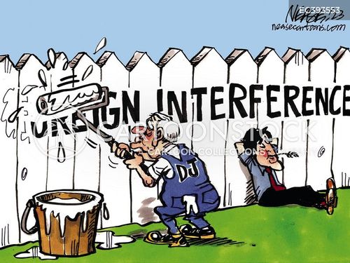 Noninterventionism Cartoons and Comics - funny pictures from CartoonStock